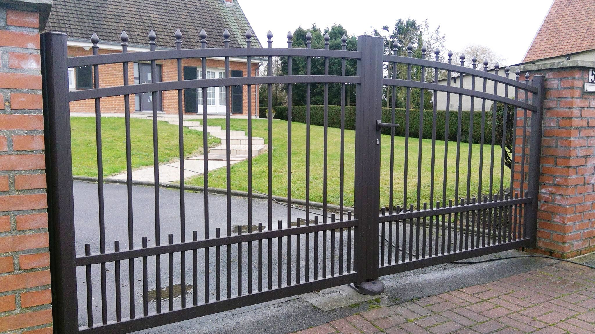 Un portail pour votre jardin en alu | Art et Portails | Alsace