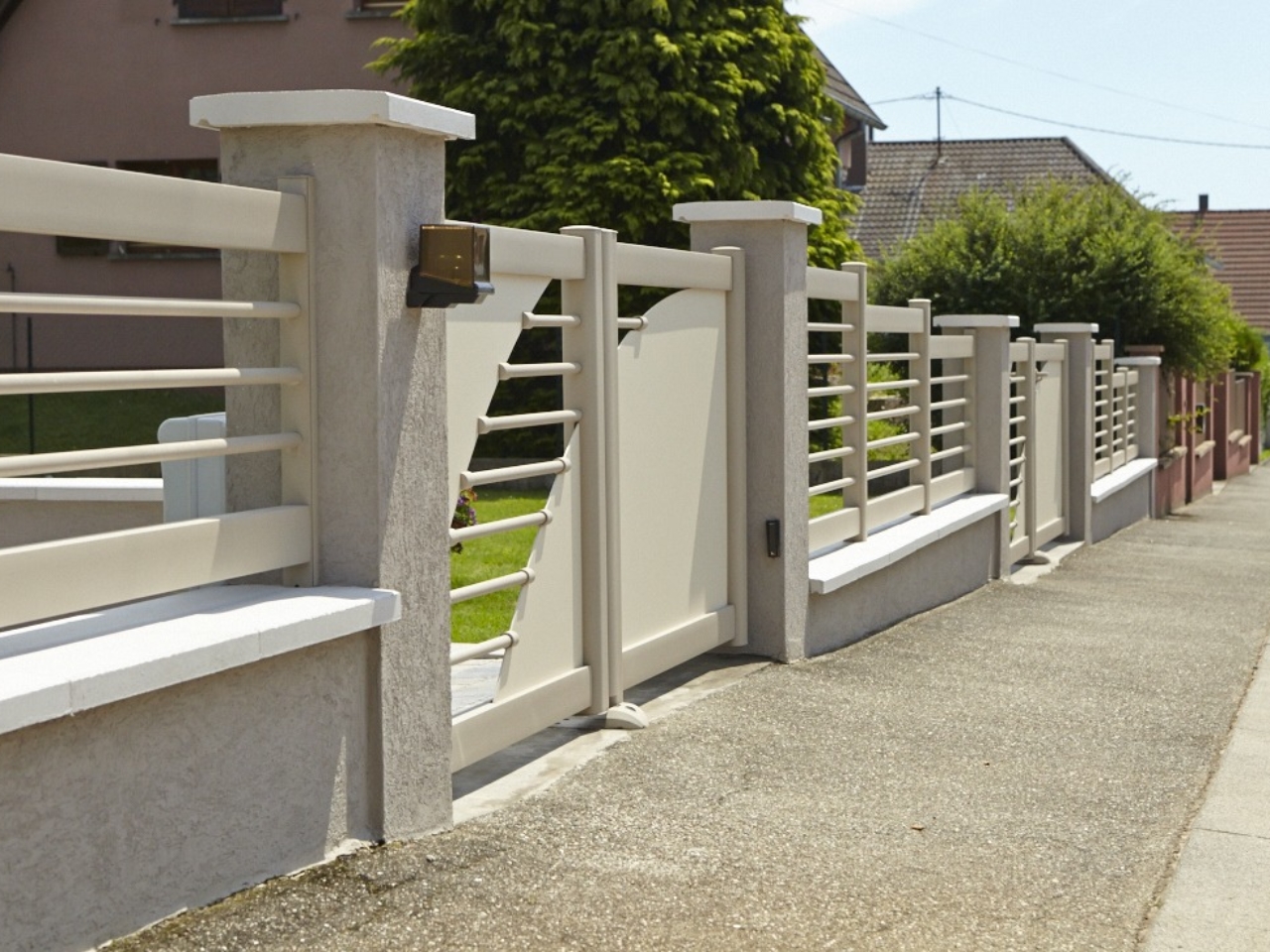 Clôture DESIGN aluminium | Made in France | ART ET PORTAILS