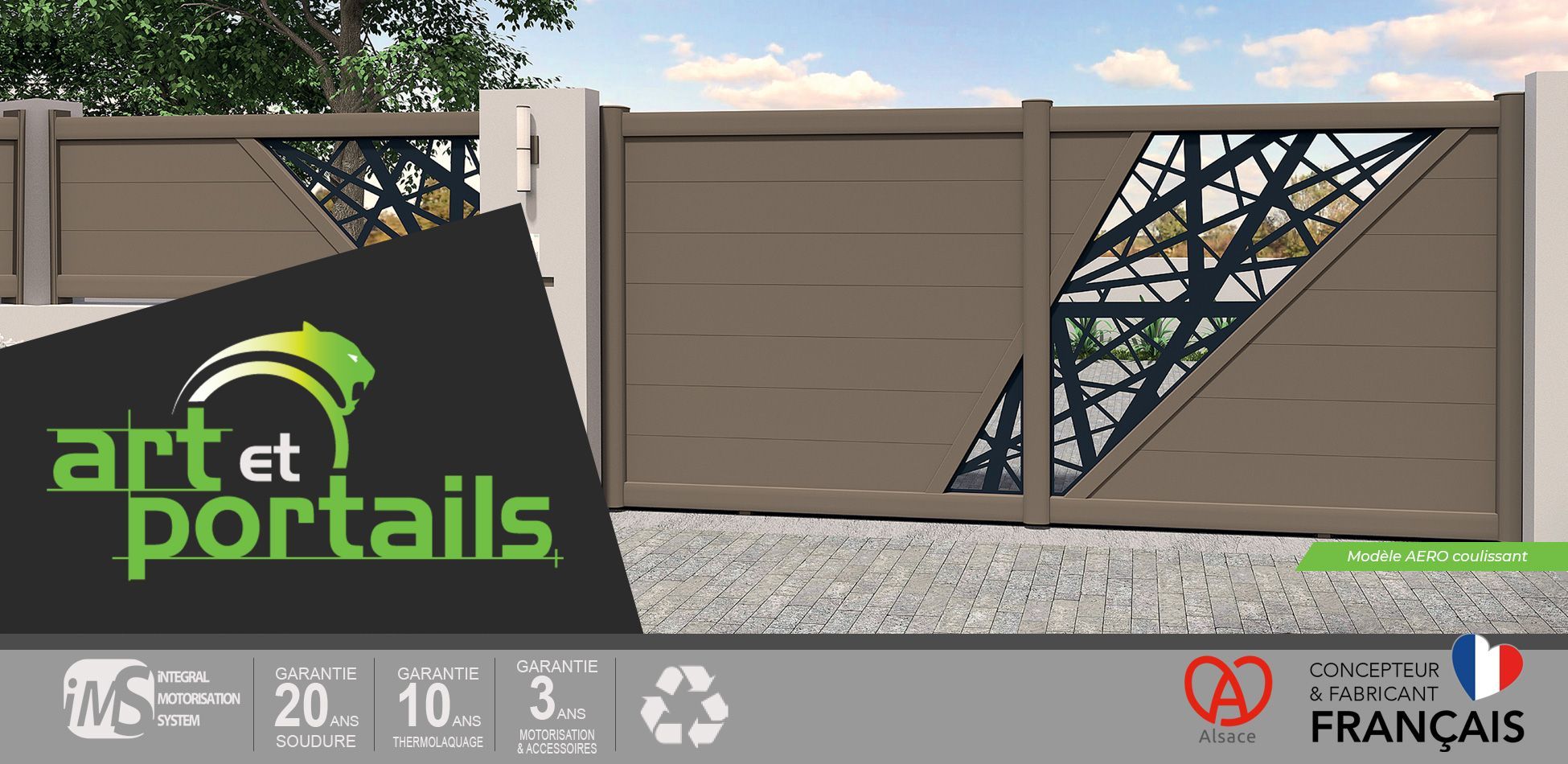 ART ET PORTAILS | Portail sur mesure, clôture, garde-corps