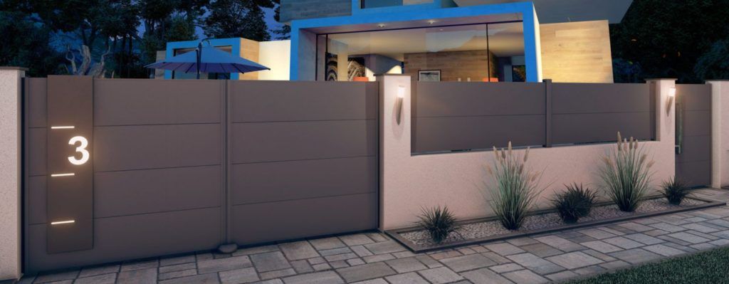 Portail design alu | Made in France Alsace | Art et Portails